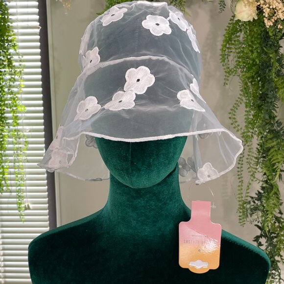 8 Other Reasons | Accessories | 8 Other Reasons Sheer Bucket Hat In ...